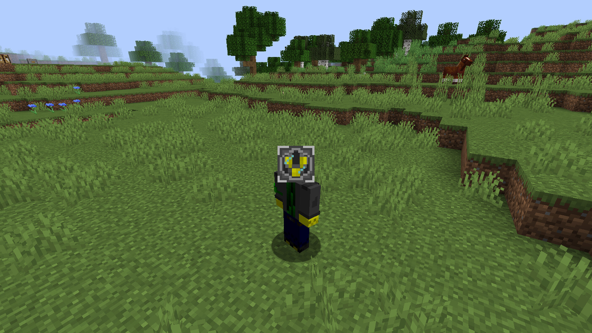 Spacesuit helmet ressource pack (pumpkin) Minecraft Texture Pack