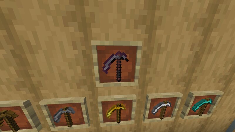 Hoe Scythes Minecraft Texture Pack