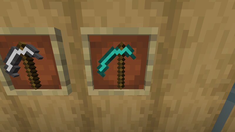 Hoe Scythes Minecraft Texture Pack