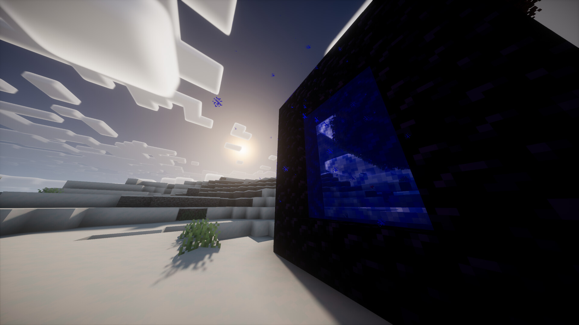 Diamond Remake Dark Blue Version (Optifine) Minecraft Texture Pack