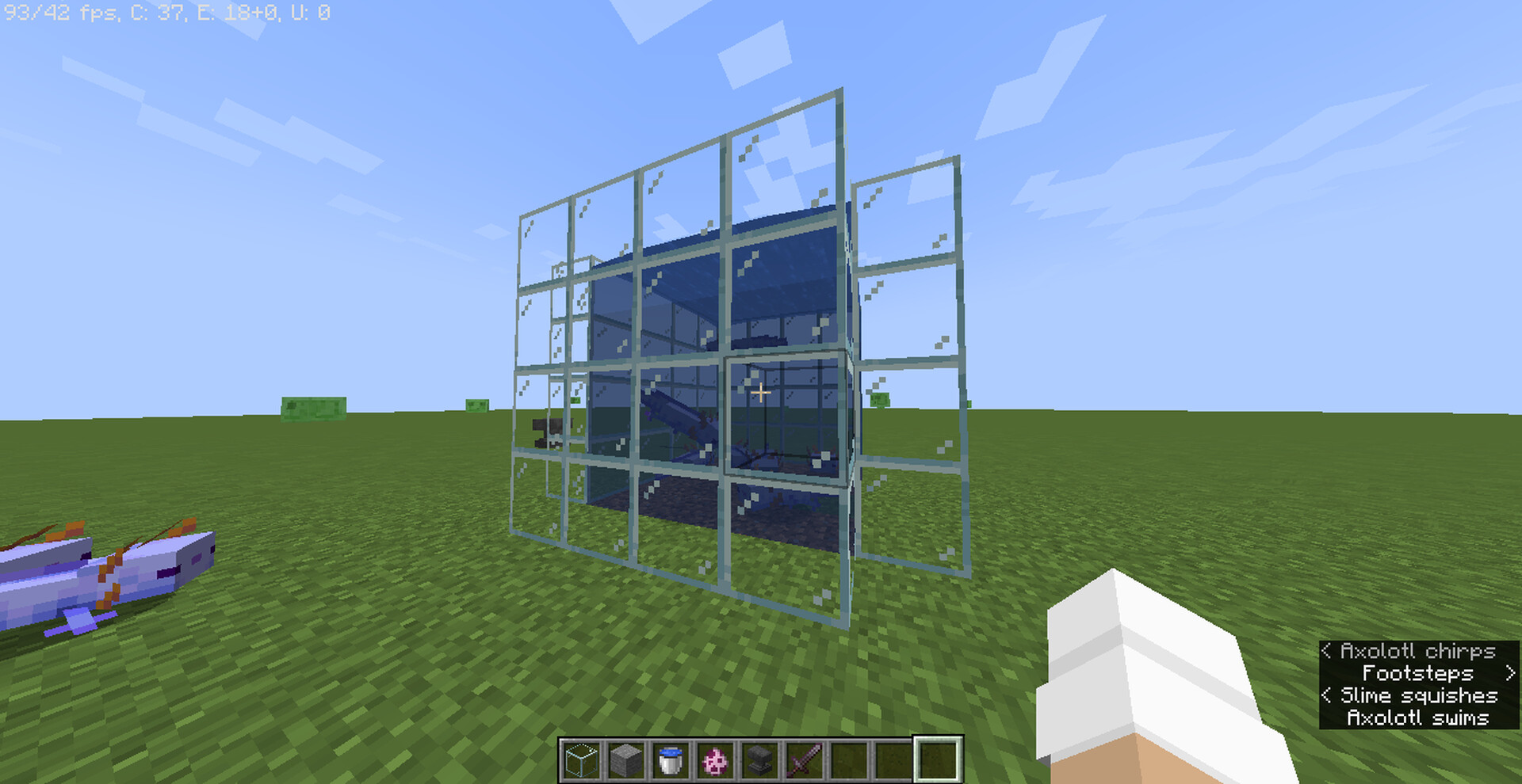 Blue Axolotl Only Minecraft Texture Pack