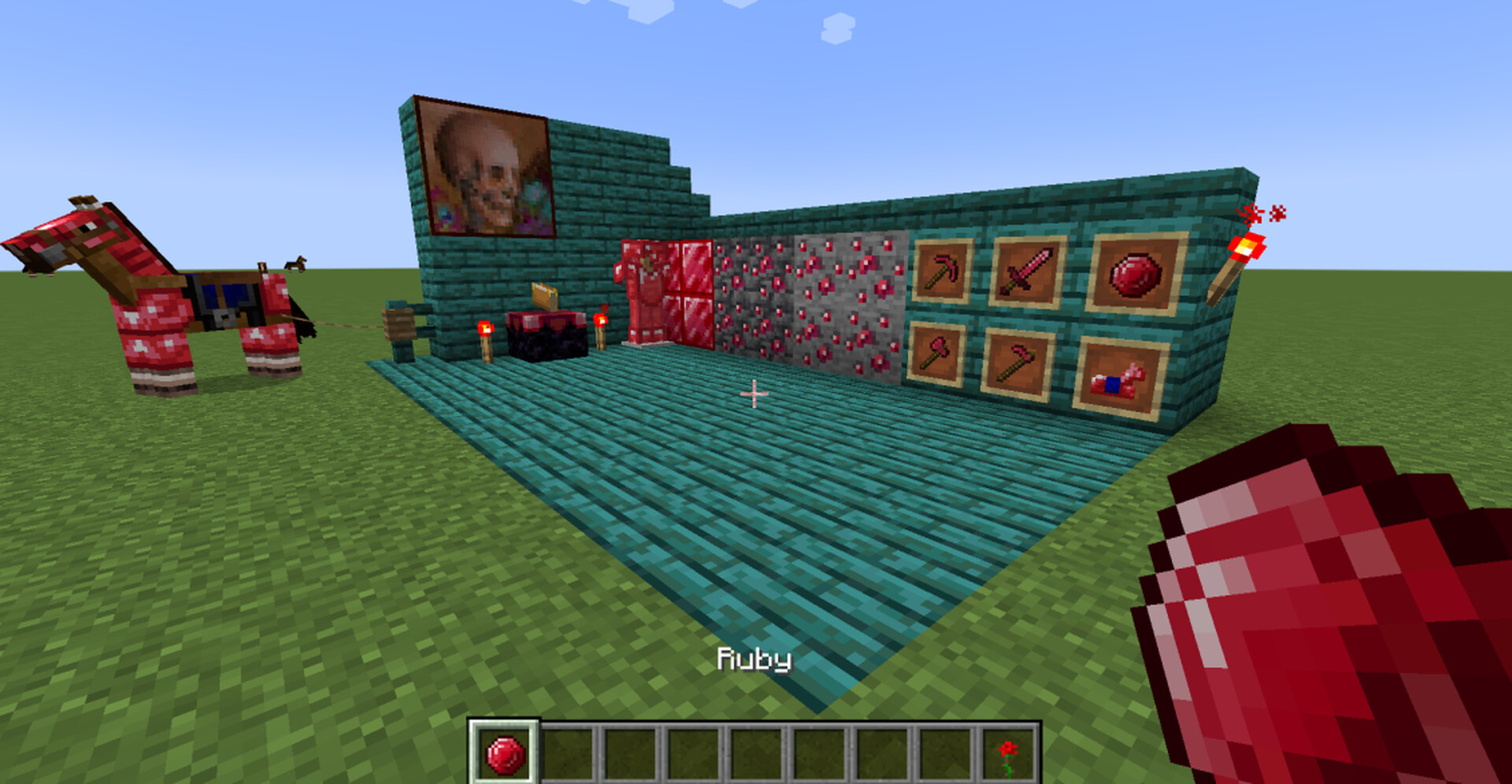 Simple Ruby Resource Pack Minecraft Texture Pack