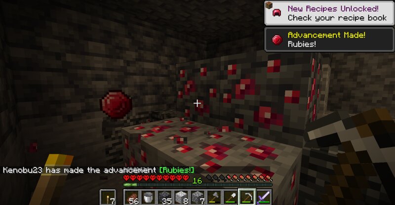 Simple Ruby Resource Pack Minecraft Texture Pack