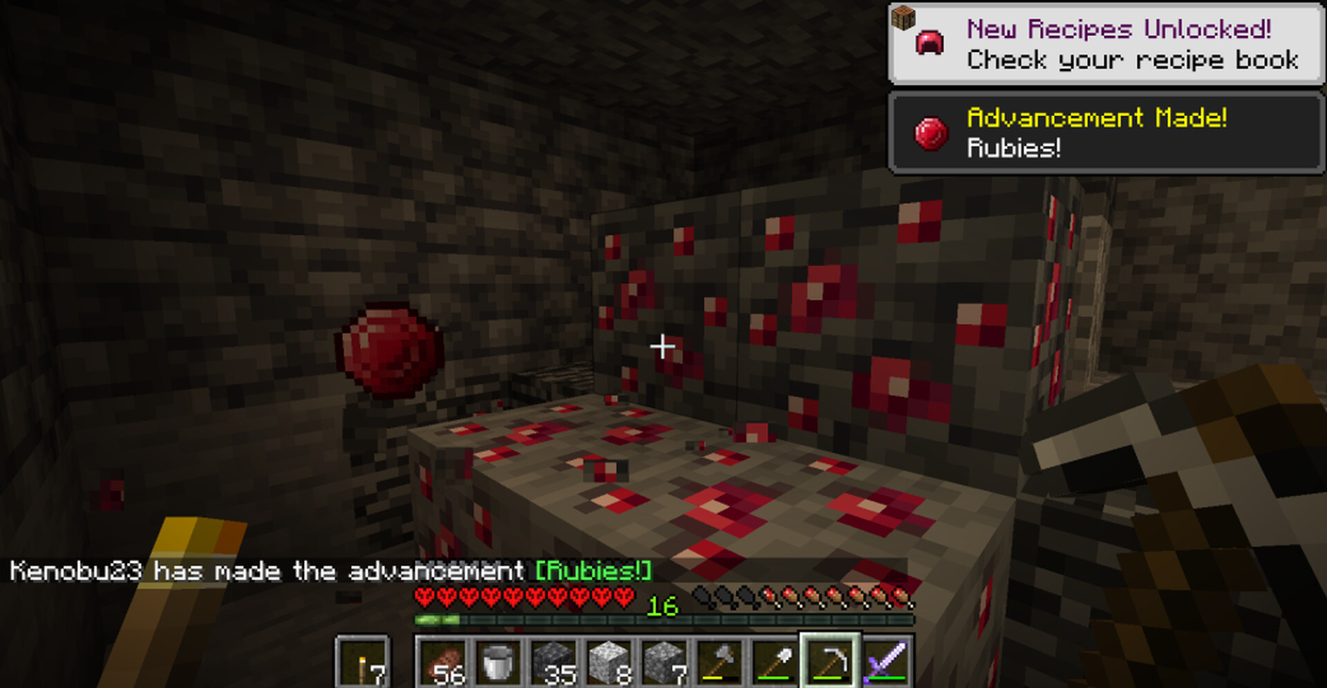 Simple Ruby Resource Pack Minecraft Texture Pack