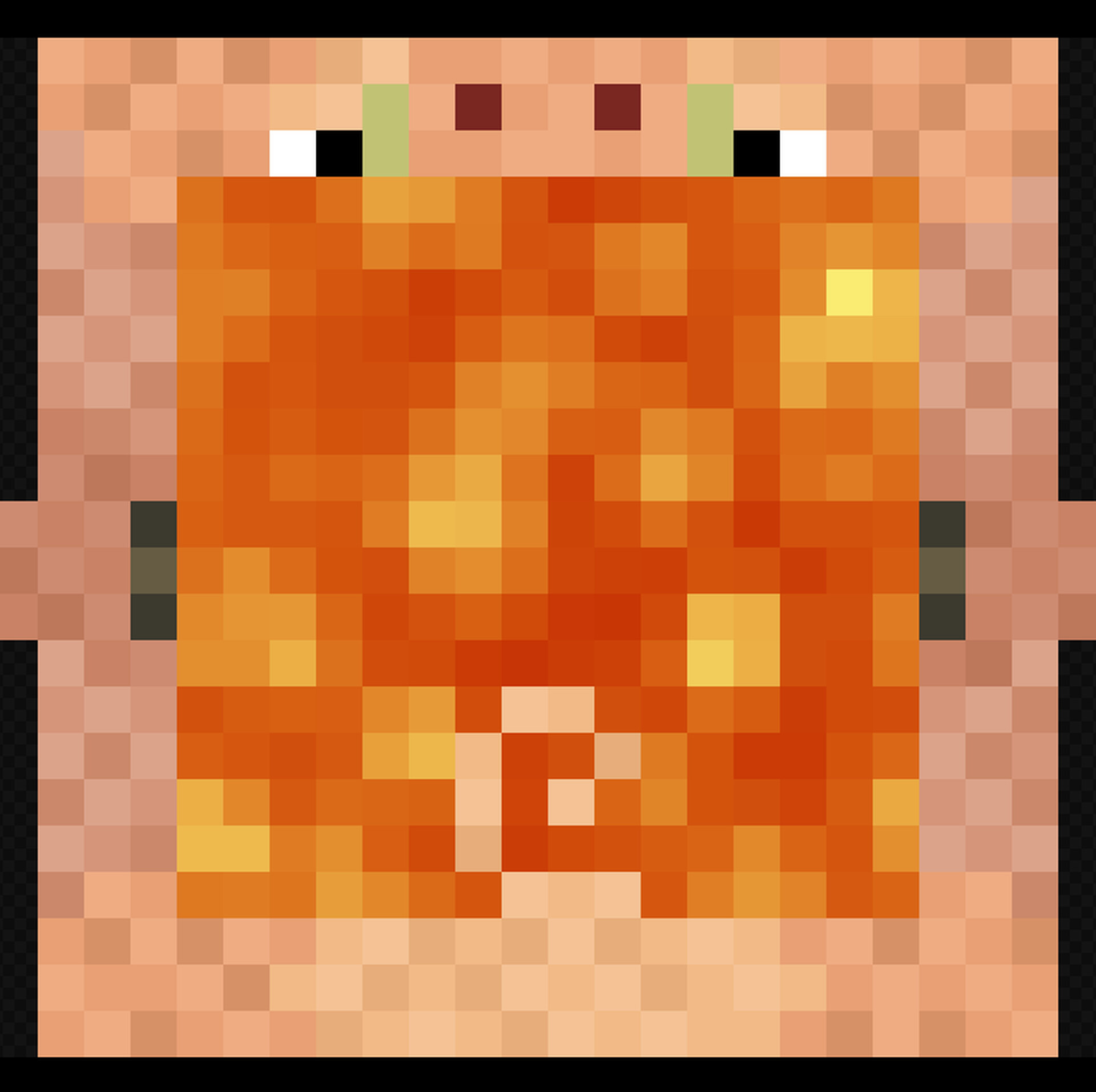 piglin hotbar selector Minecraft Texture Pack