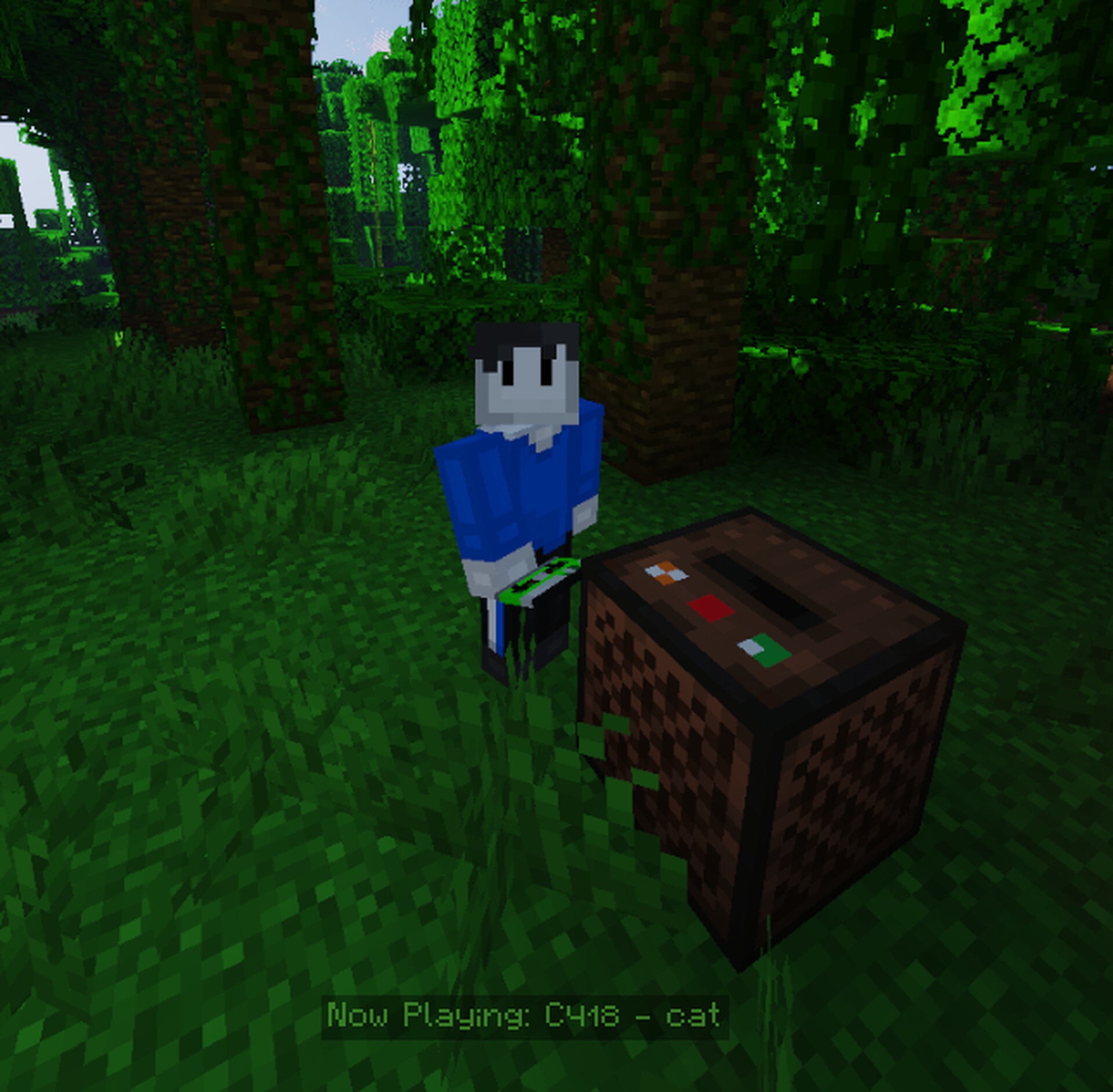 Discs --> Cassetes Minecraft Texture Pack