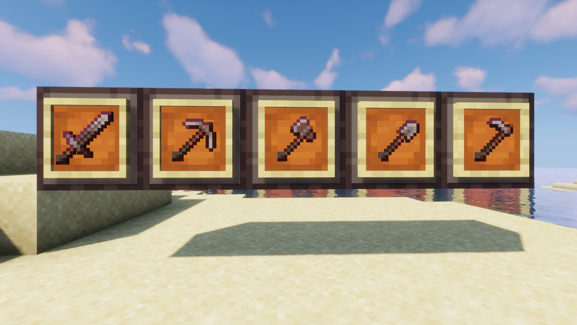 Better Vanilla Tools/Weapons Minecraft Texture Pack