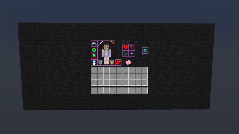 Pink Inventory Minecraft Texture Pack