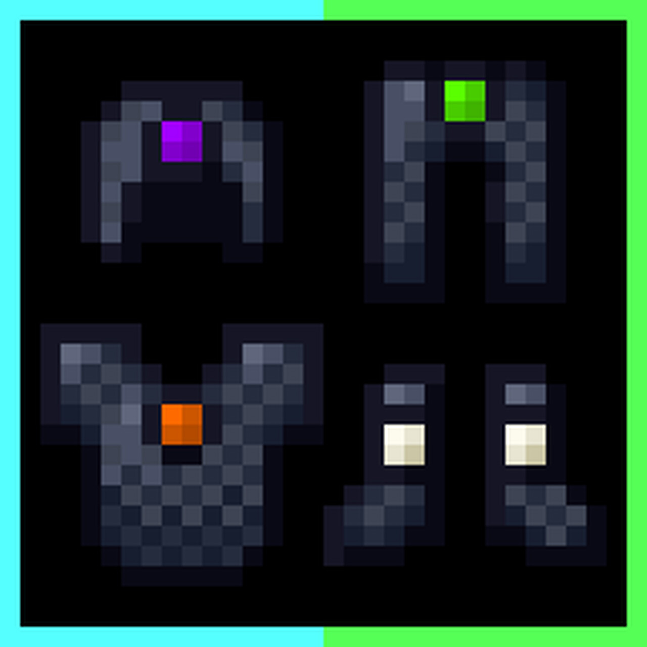 VEGC: Dark Chainmail v1.0.1 [OptiFine] Minecraft Texture Pack