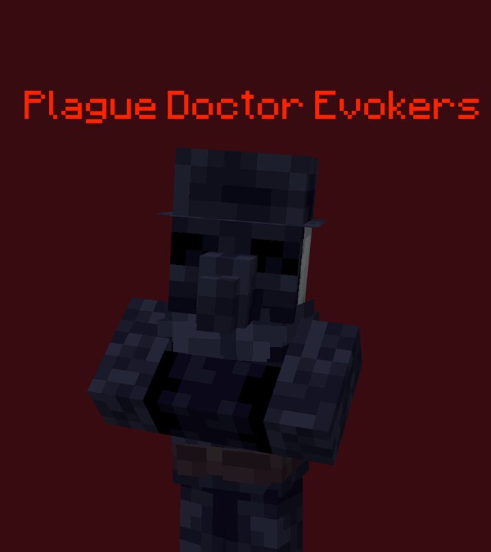 Plague Doctor Evokers Minecraft Texture Pack