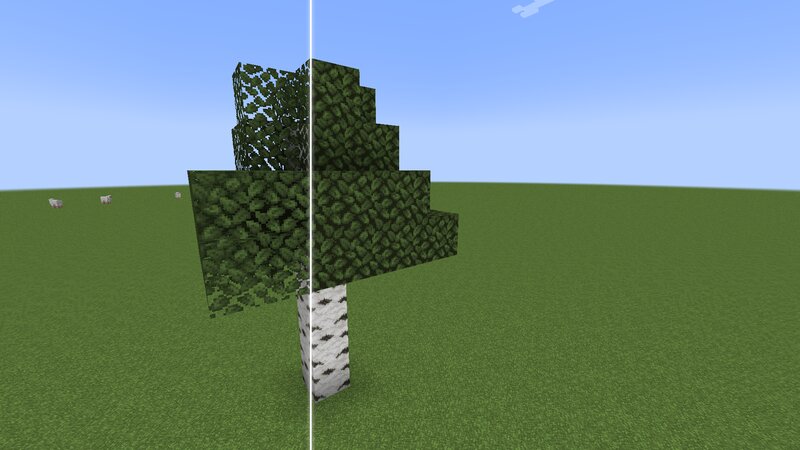 Better Fast Leaves for Compliance 32X Minecraft Texture Pack