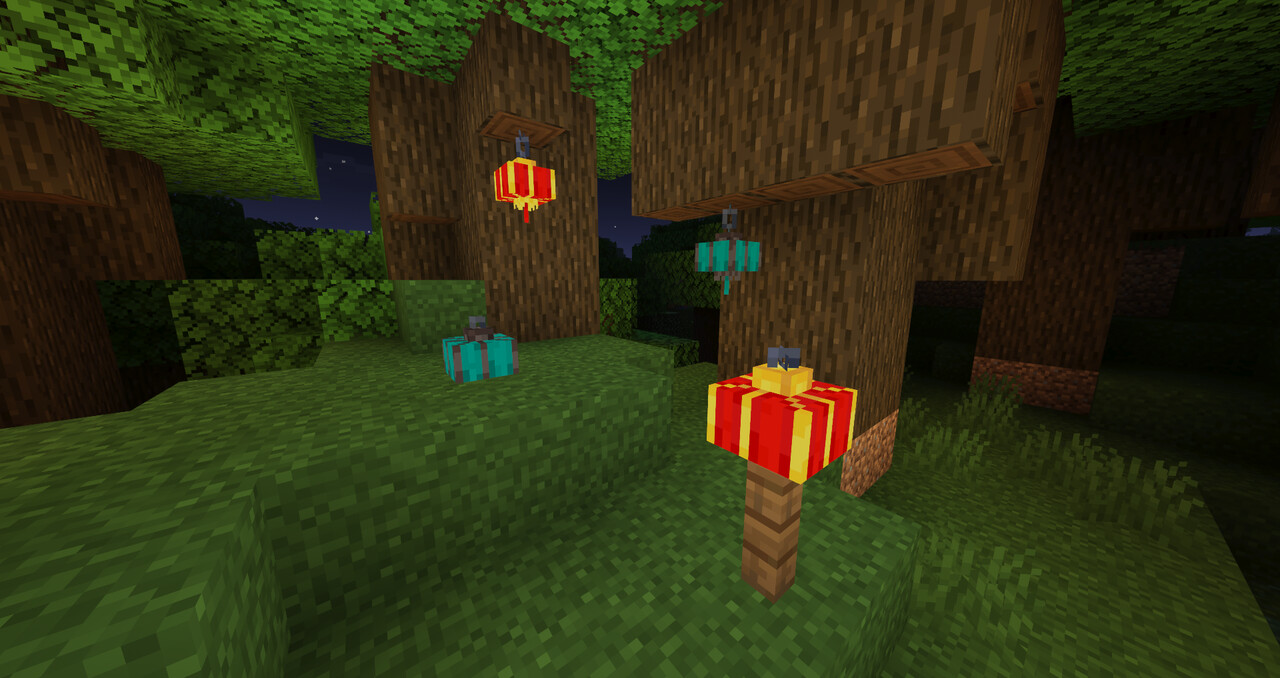 Chinese Lanterns (Remade) Minecraft Texture Pack