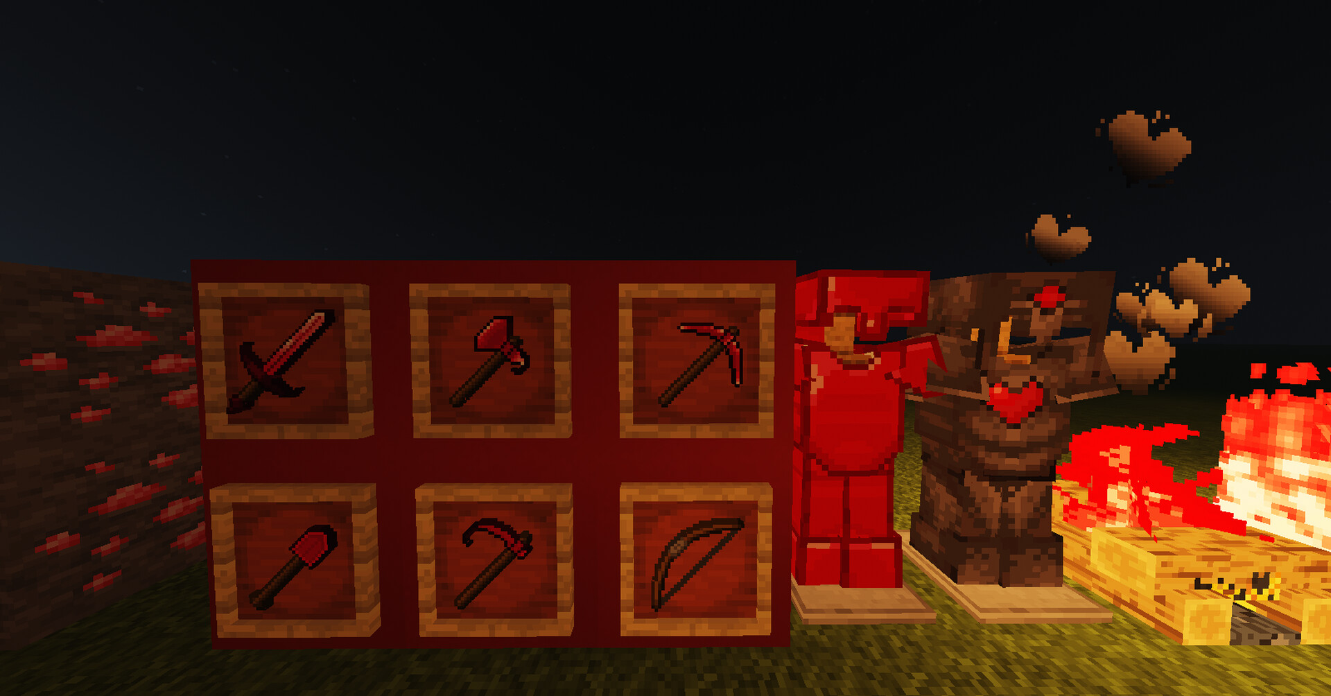 V4mp1ire K1sses 1.16+ PvP Pack Minecraft Texture Pack