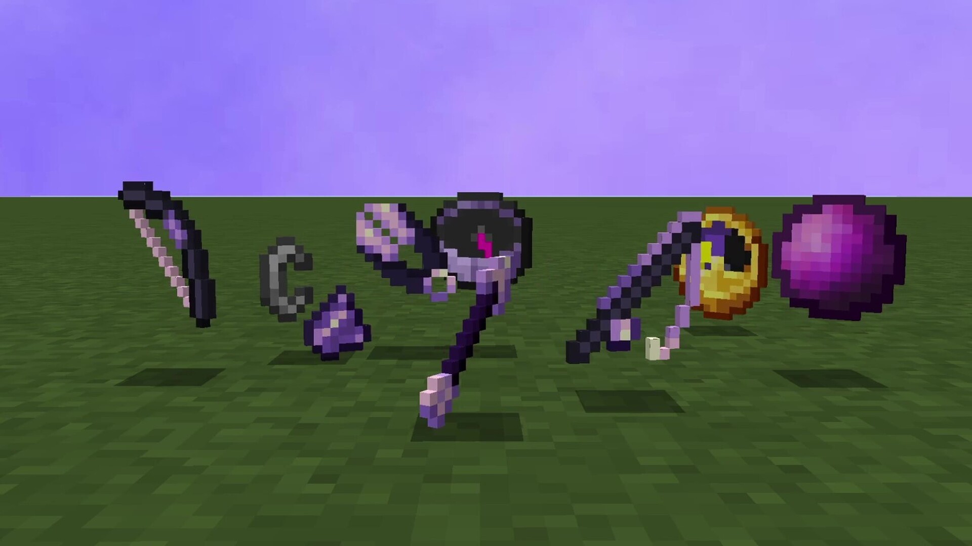 Violet-Diamond PvP Pack [ 1.8.9 / 16x ] Minecraft Texture Pack