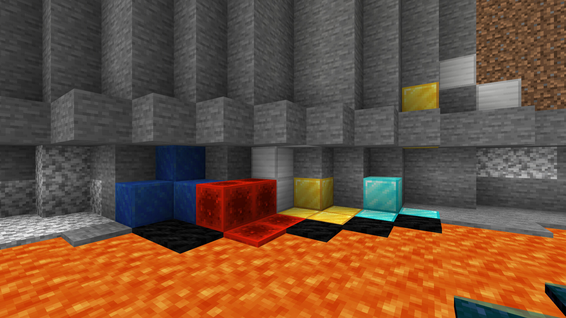 Ore Outlines Plus Minecraft Texture Pack