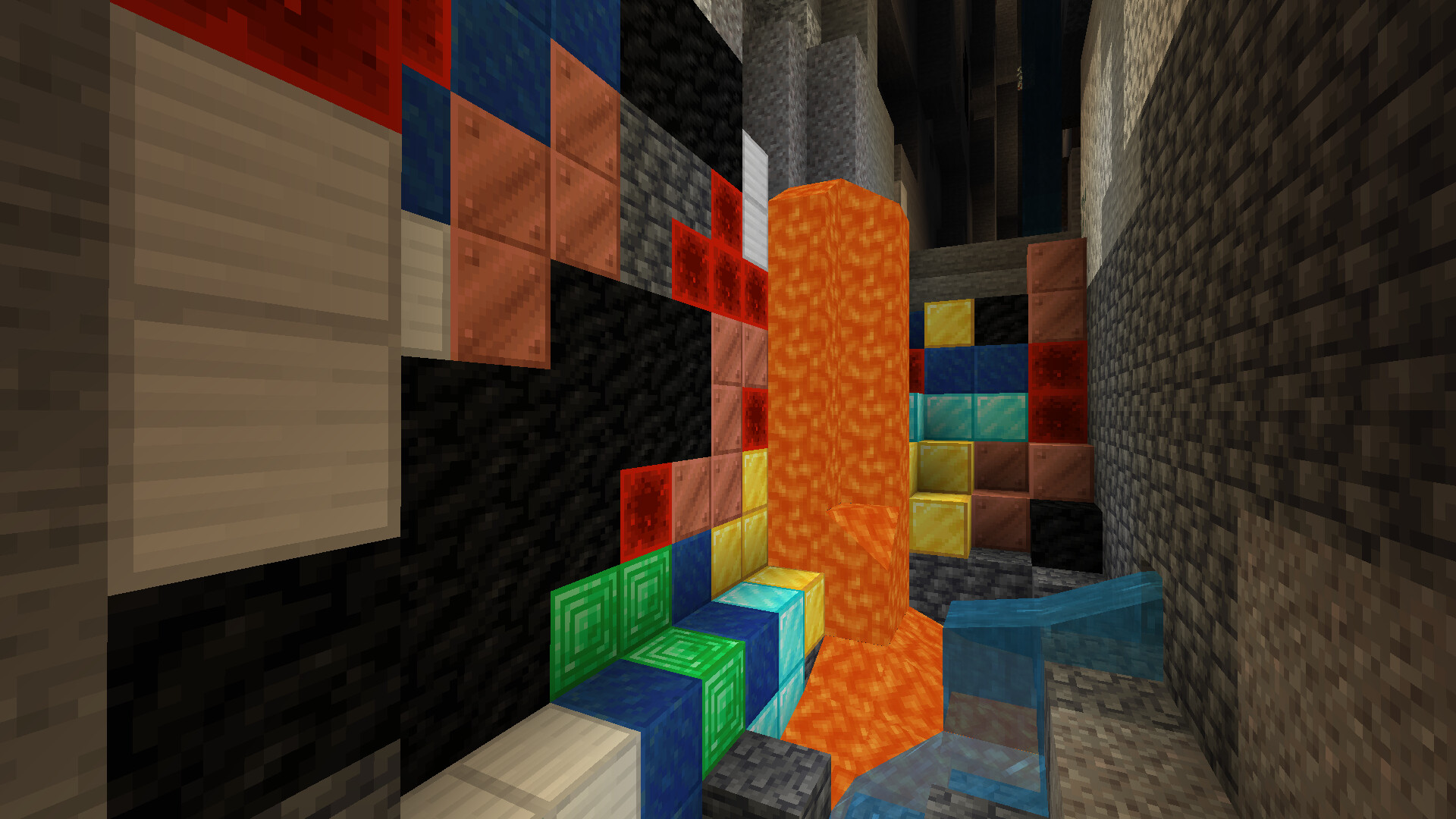 Ore Outlines Plus Minecraft Texture Pack