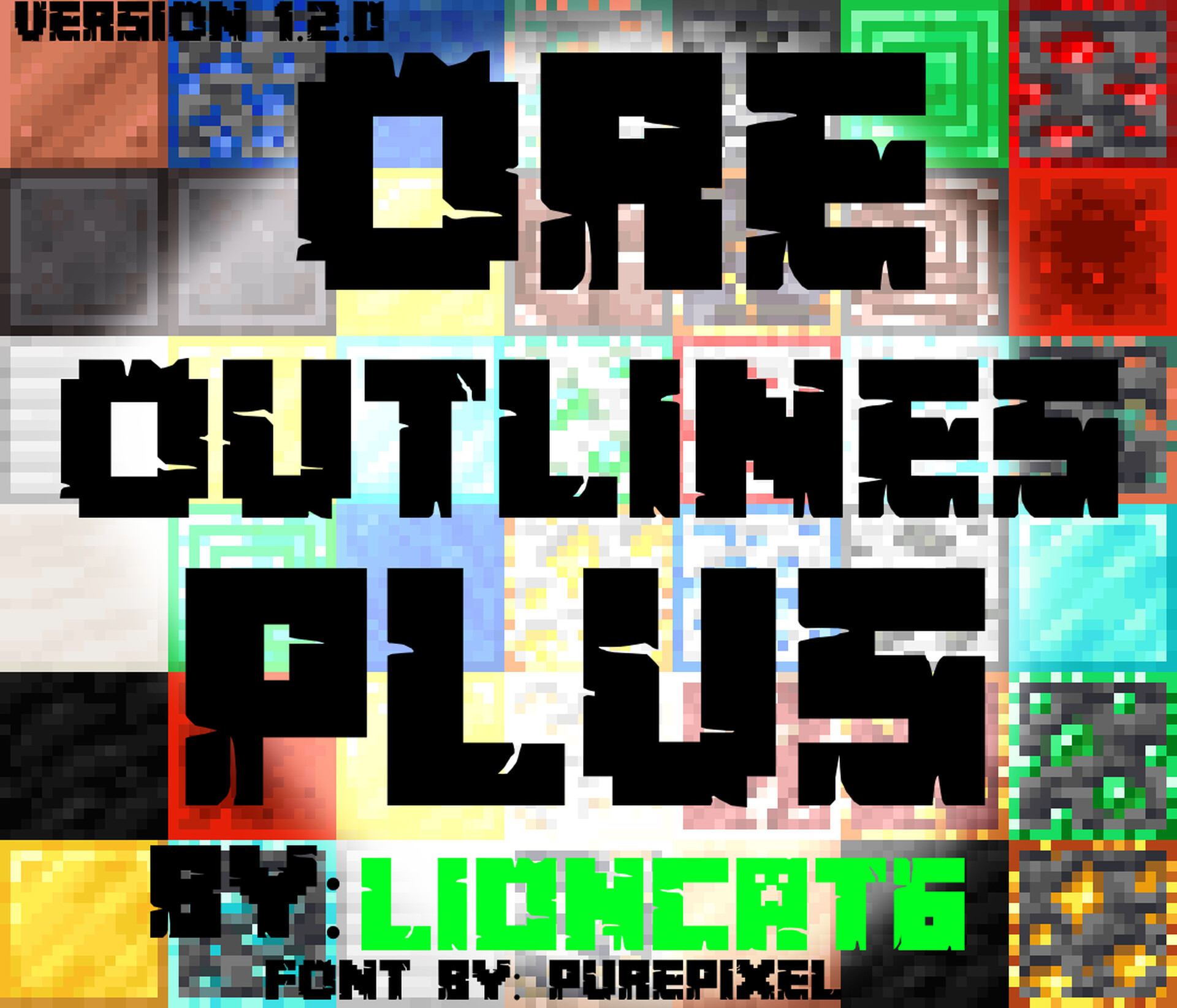 Ore Outlines Plus Minecraft Texture Pack