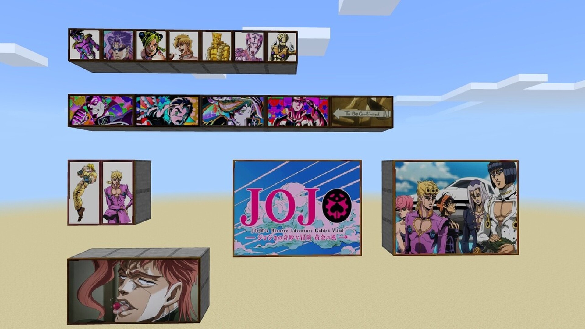 jojo-painting Minecraft Texture Pack