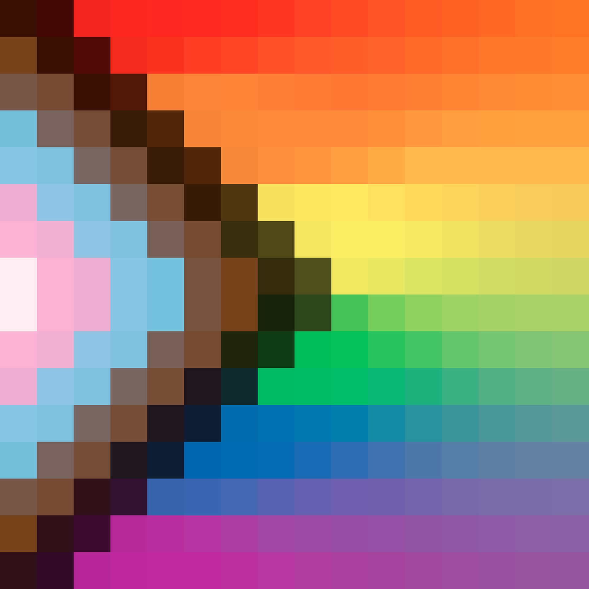 Pride Block Break Minecraft Texture Pack