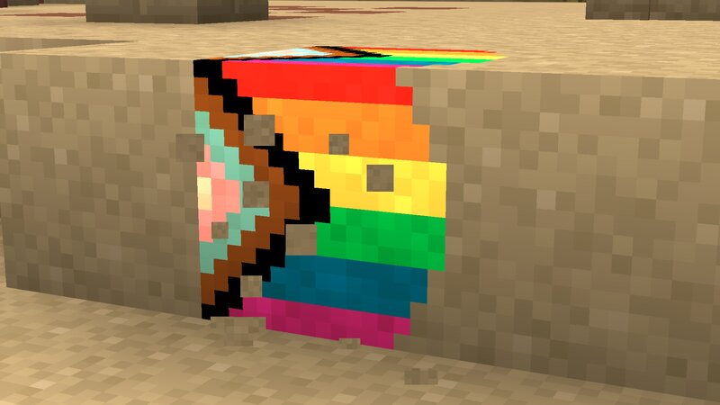 Pride Block Break Minecraft Texture Pack