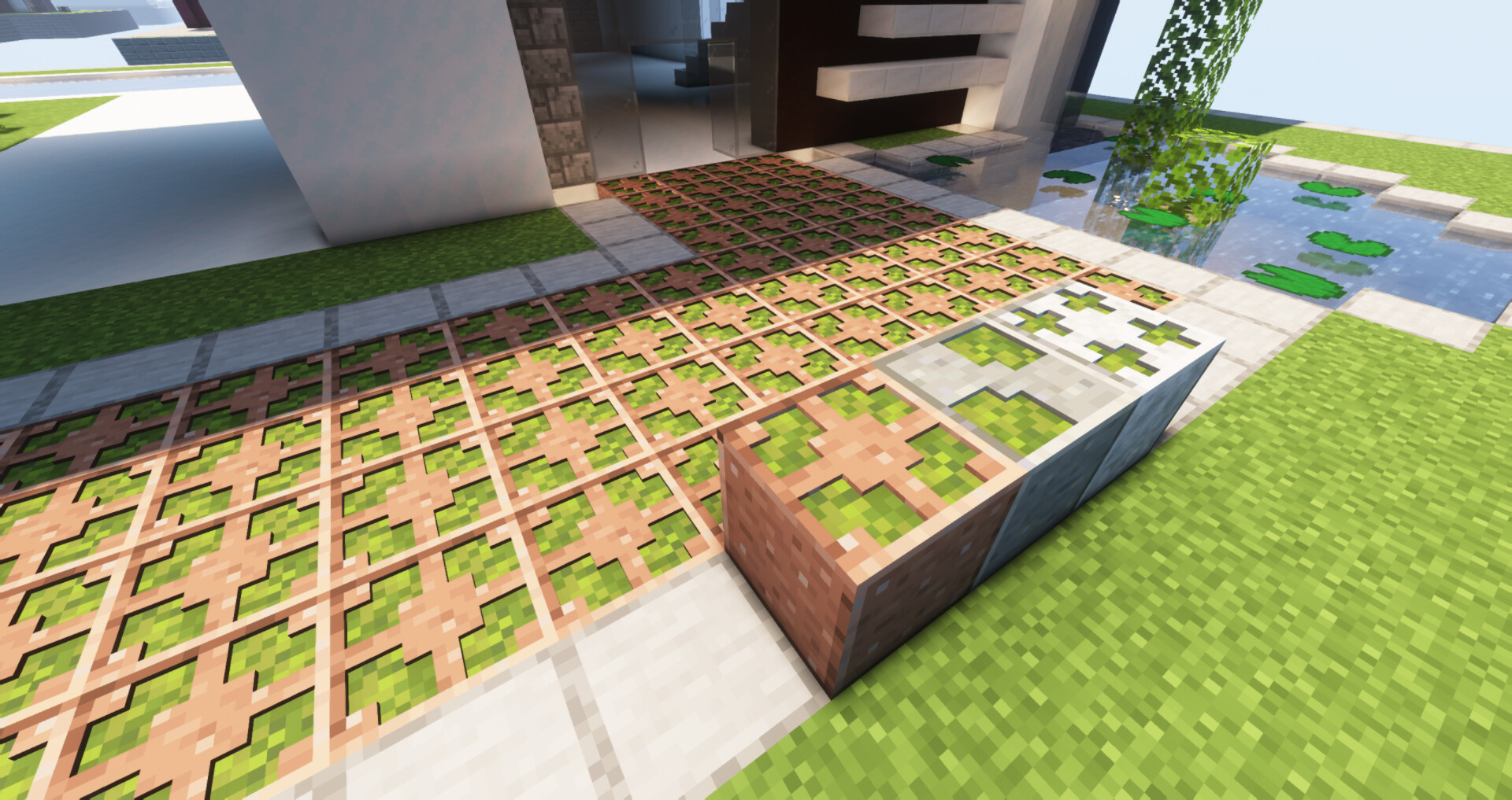 Better polished blocks, andesite, diorite and granite patterns ...