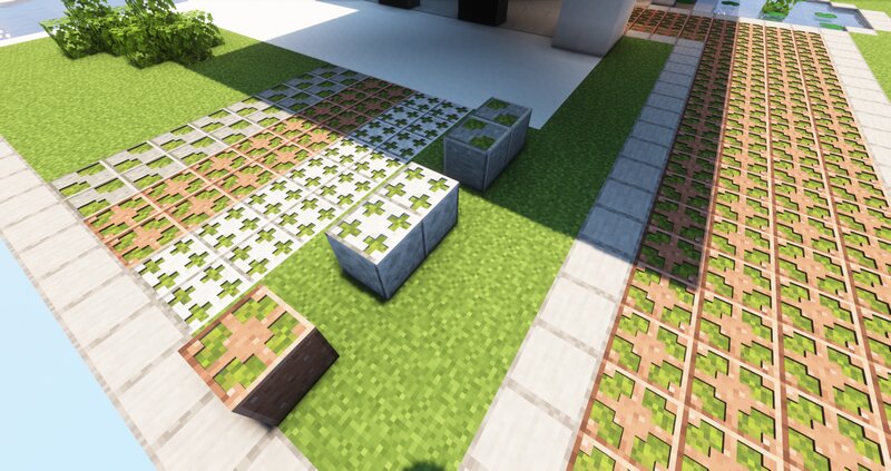 Better polished blocks, andesite, diorite and granite patterns ...