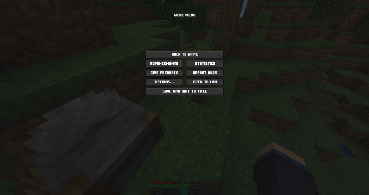 Launcher GUI Minecraft Texture Pack