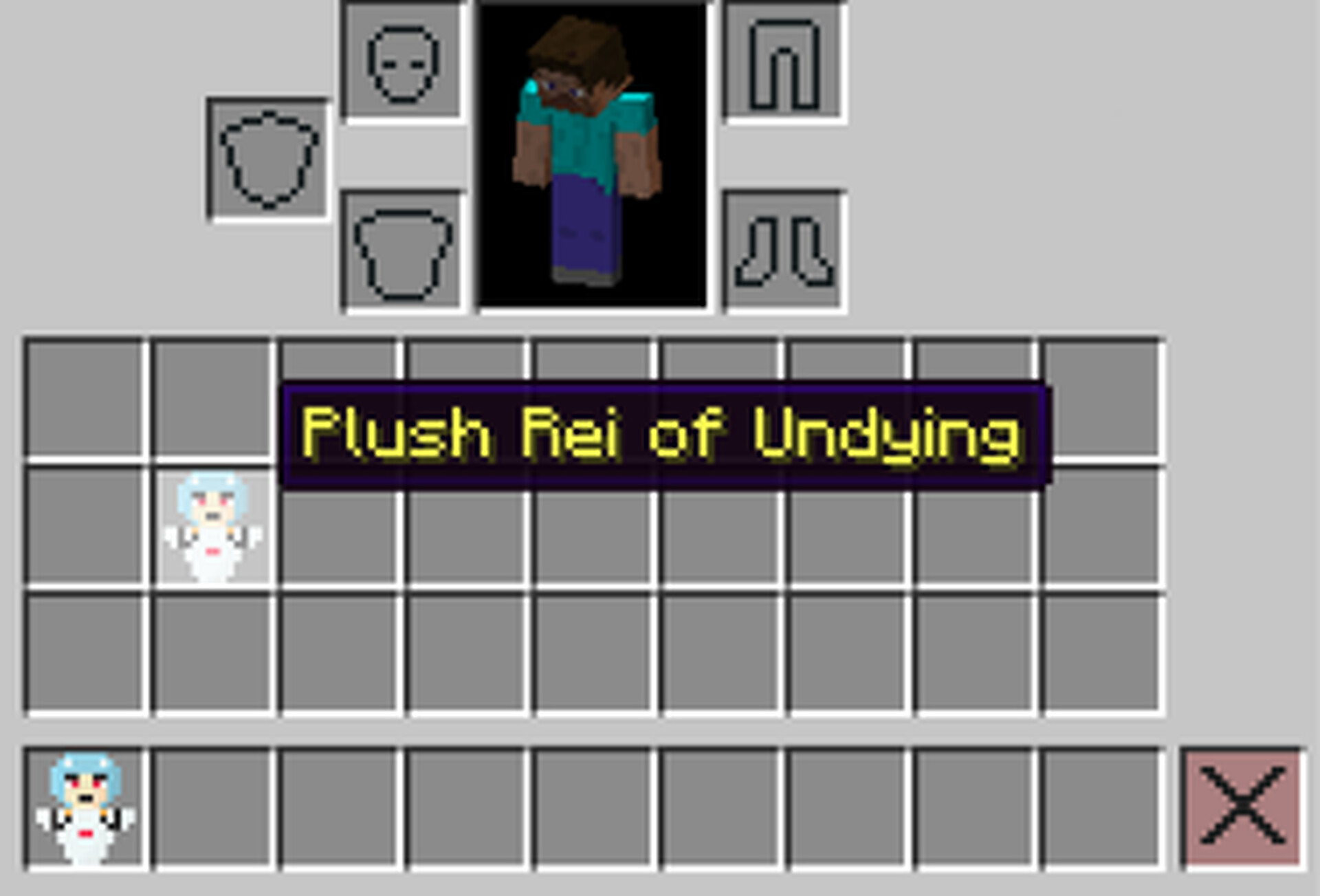 Rei Plush of Undying Minecraft Texture Pack