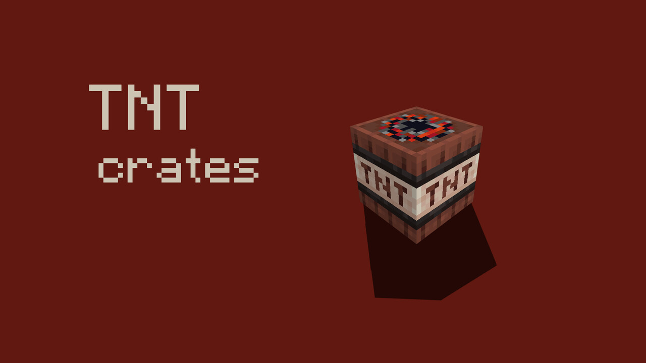 TNT crates Minecraft Texture Pack