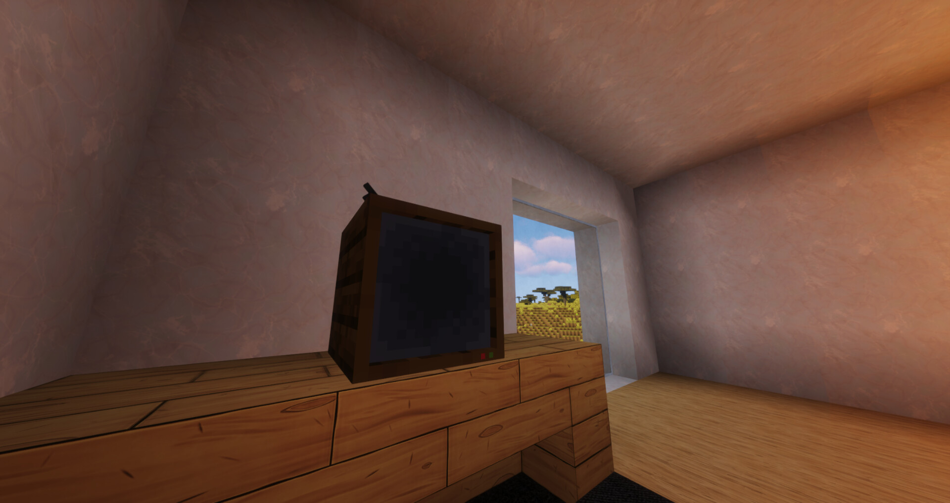 [3D Model 1.16.x] TV Block Model, you can custom the tv-screen ...