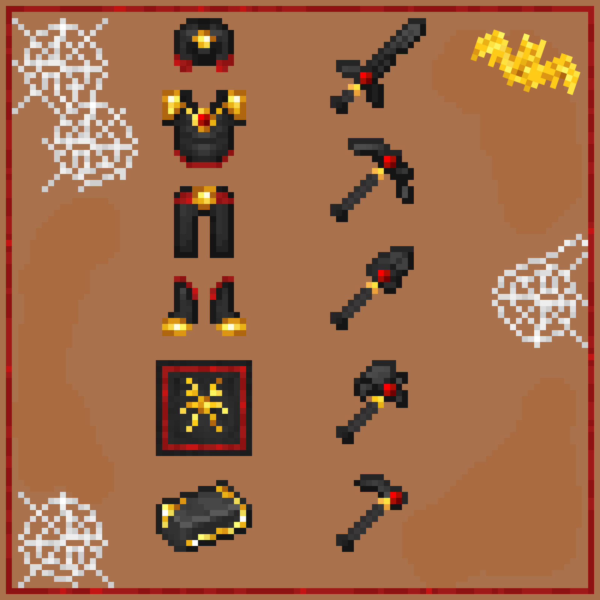 Vampire's Netherite Minecraft Texture Pack