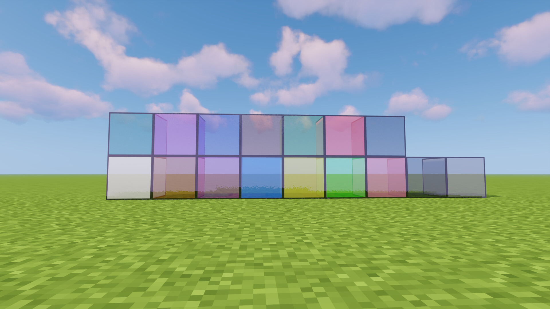 raserdomi's Clear Glass for Optifine Minecraft Texture Pack