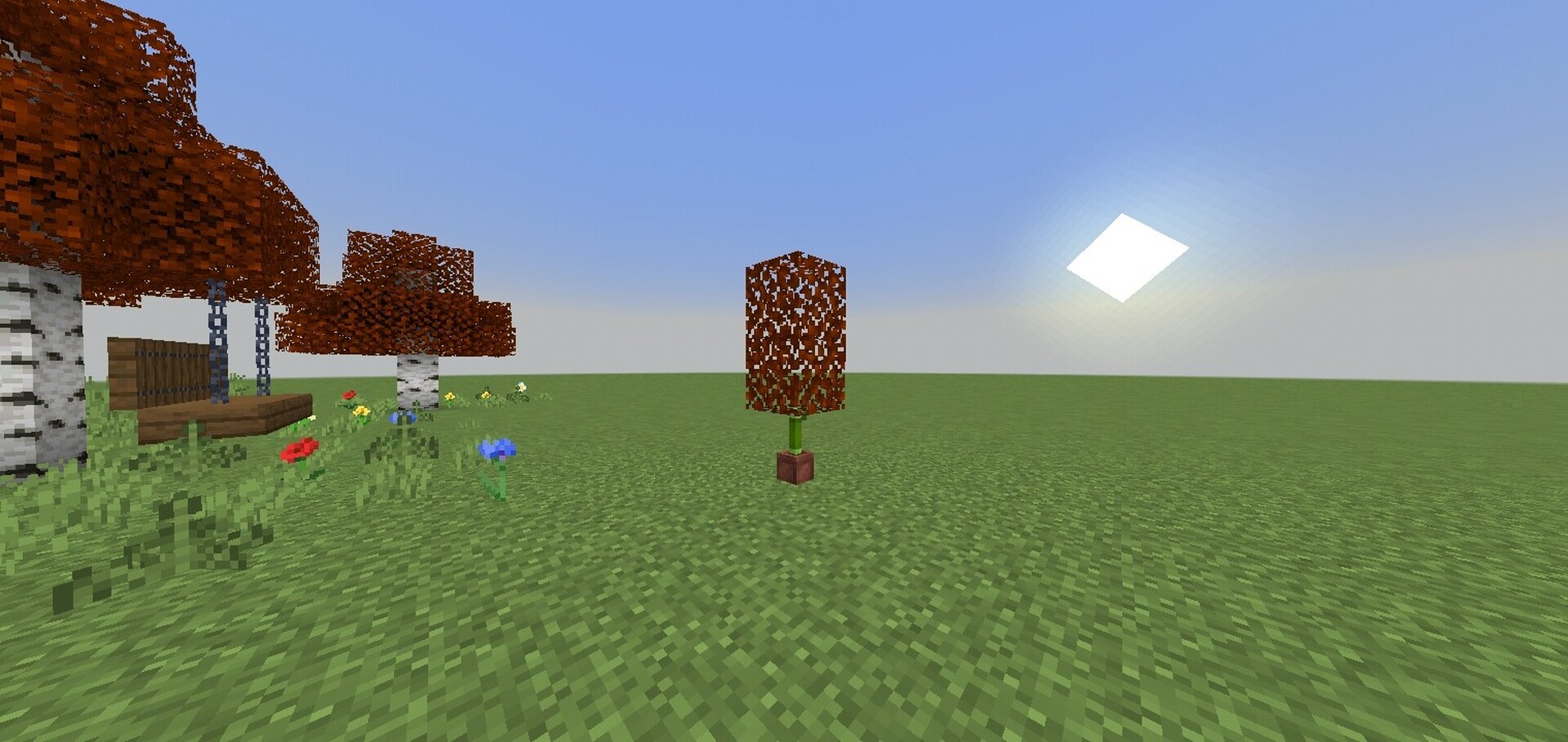 Autumn Birch | Bedrock Edition Minecraft Texture Pack