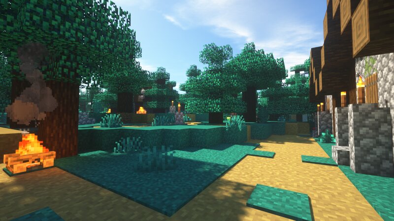 Enchanted Spruce Forest Minecraft Texture Pack