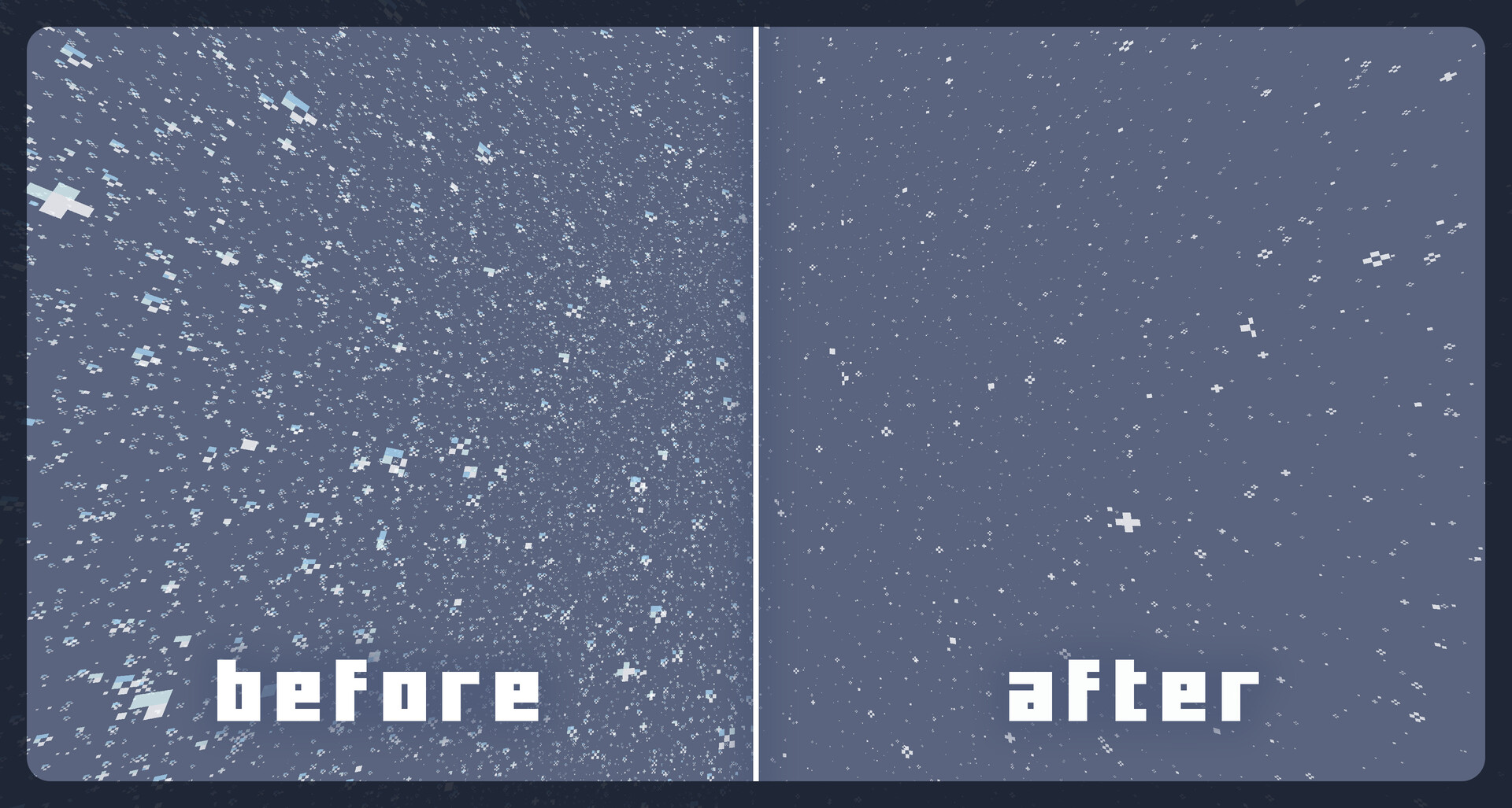 Light Precipitation // Clear Minecraft Texture Pack