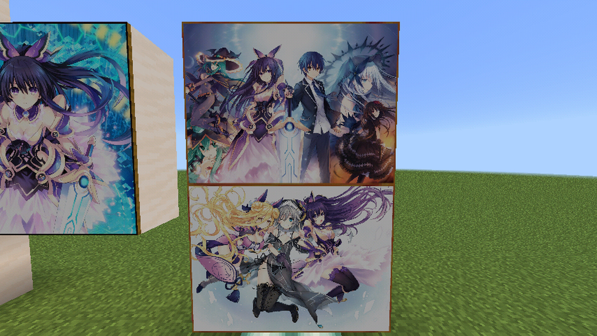Date a Live Texture Pack Paintings Minecraft Texture Pack