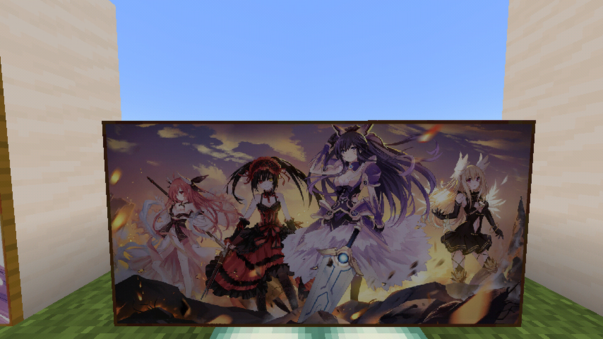 Date a Live Texture Pack Paintings Minecraft Texture Pack