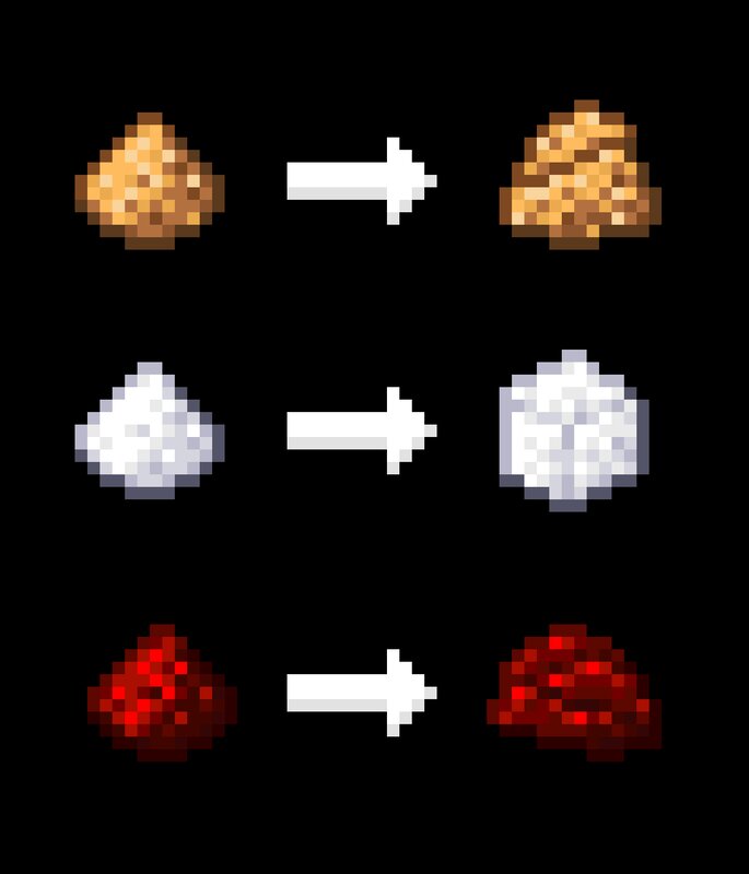 unique powder Minecraft Texture Pack