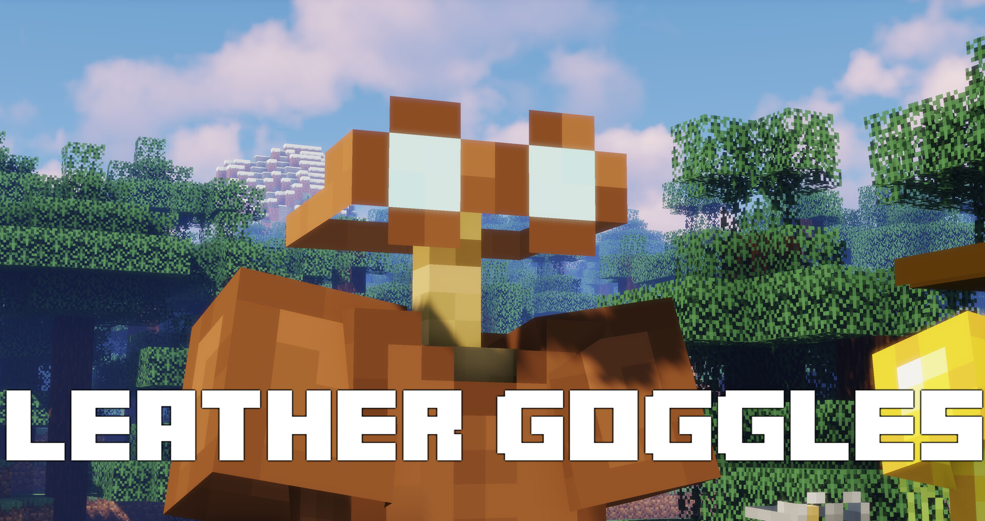 🥽Helmets to Goggles! - MrSavpho 1.16.5+ Minecraft Texture Pack