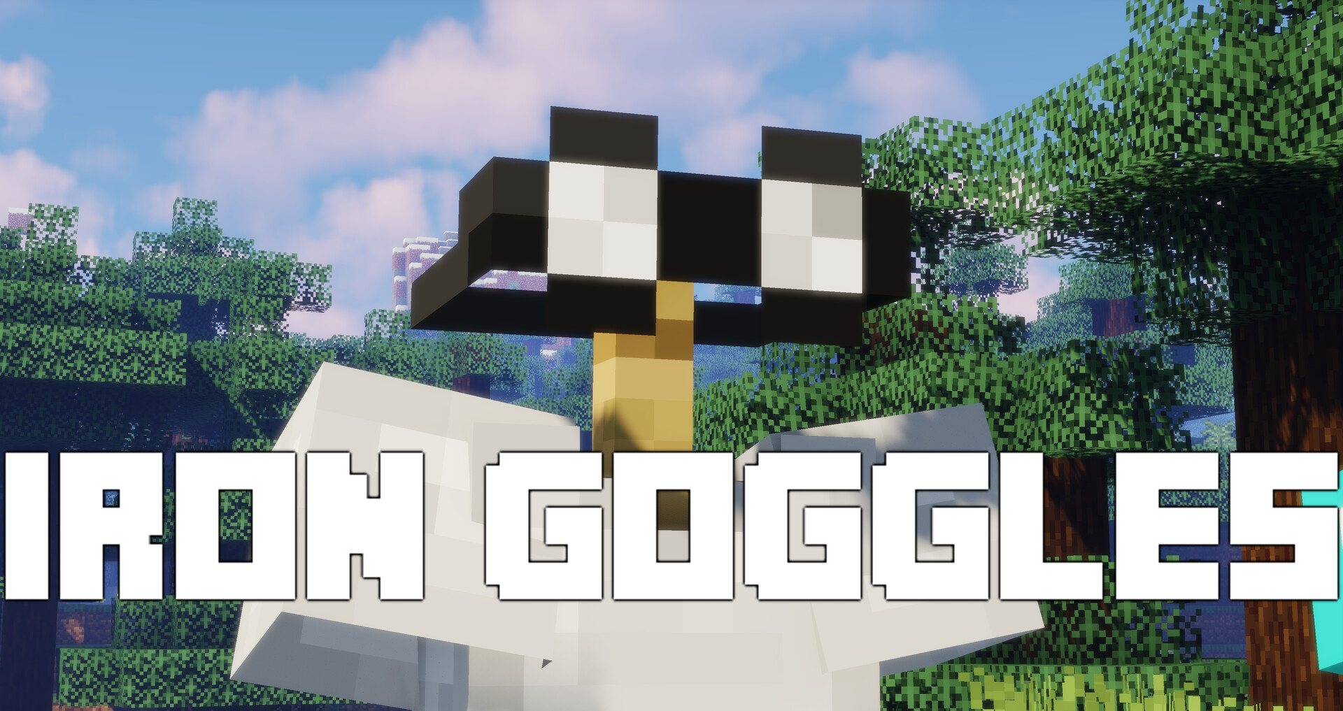 🥽Helmets to Goggles! - MrSavpho 1.16.5+ Minecraft Texture Pack