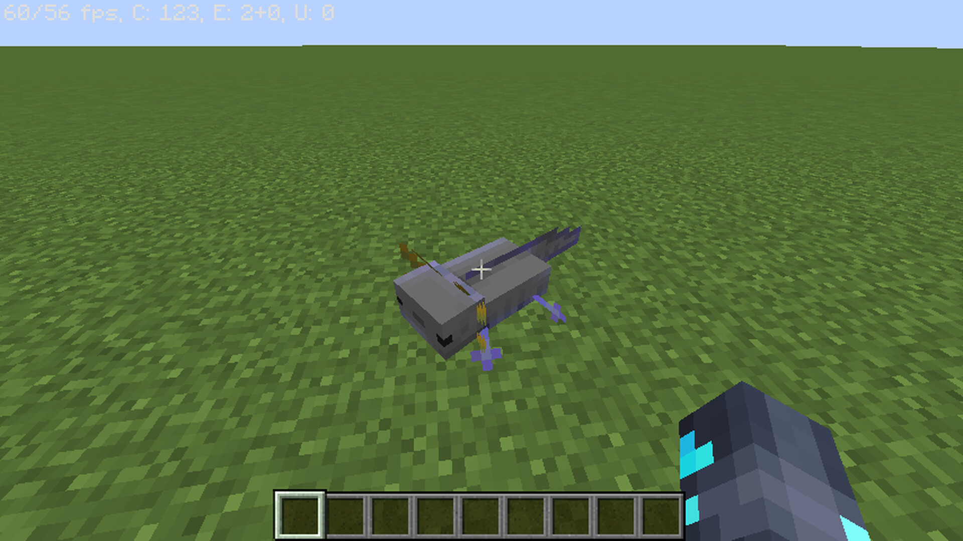 New Axolotl Colors Minecraft Texture Pack