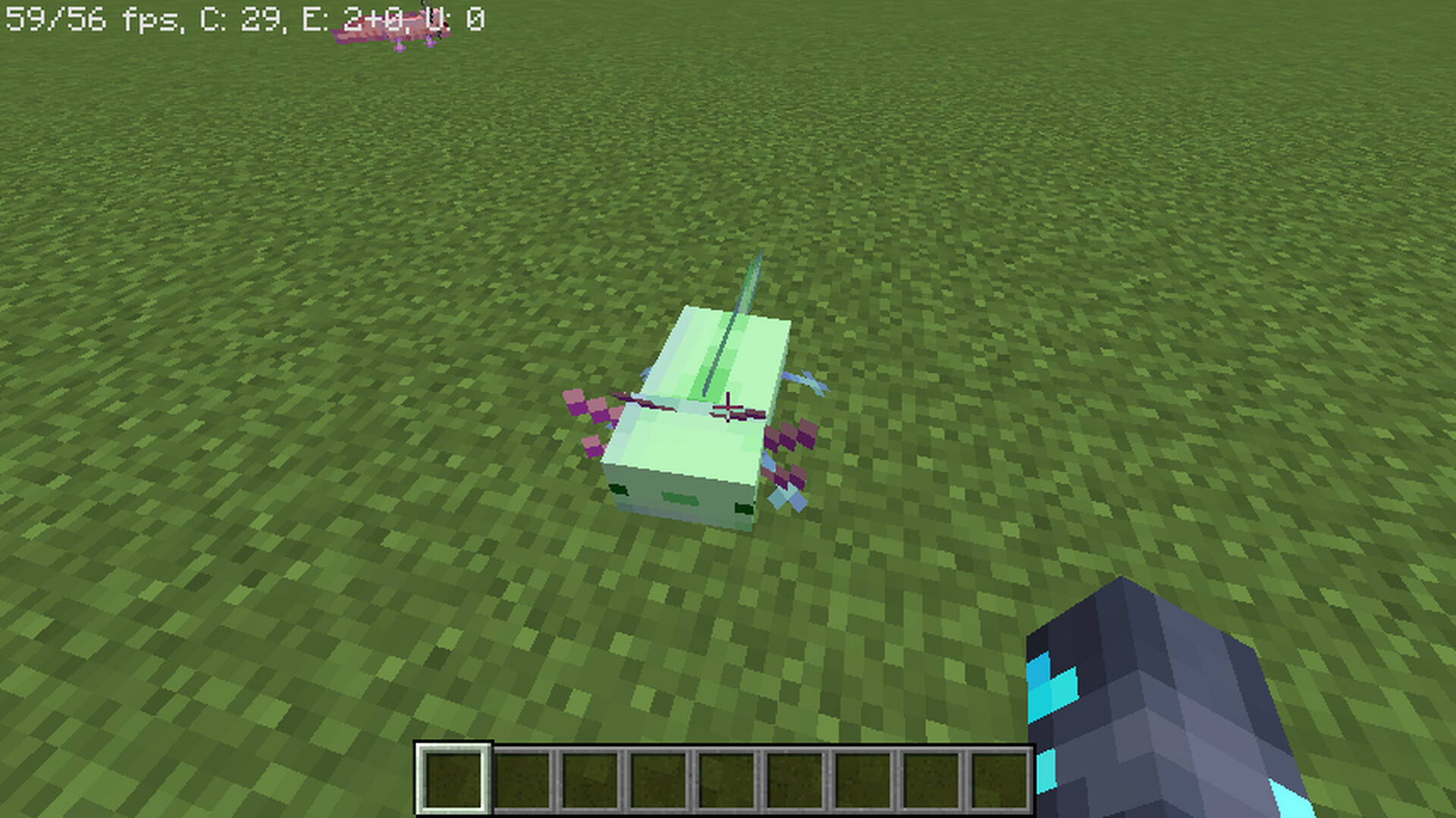 New Axolotl Colors Minecraft Texture Pack