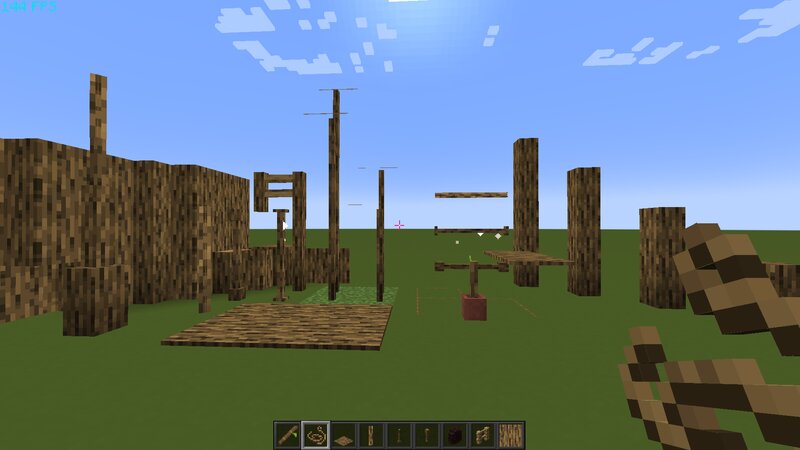 Oak Plus Minecraft Texture Pack