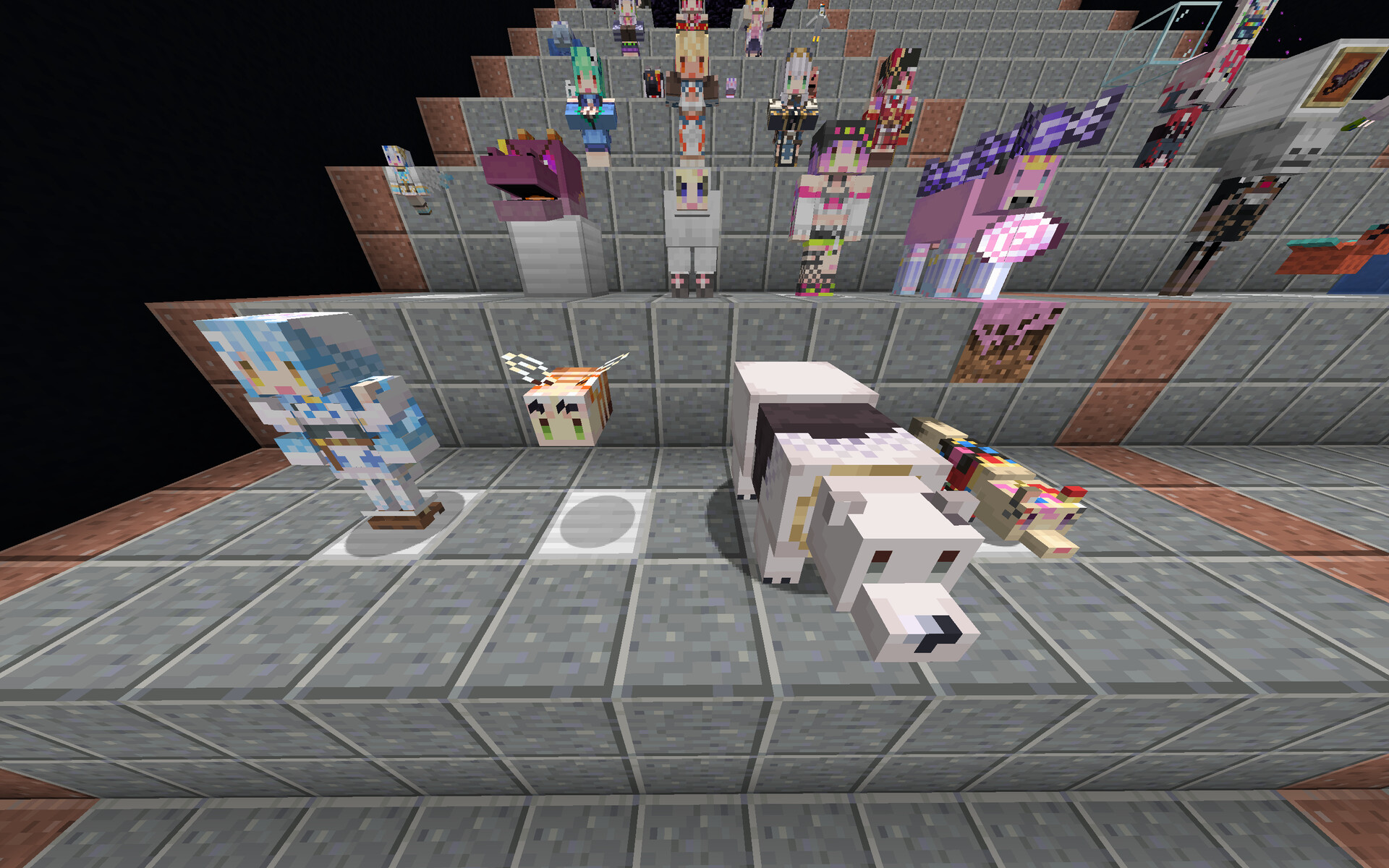 hololive themed textures Minecraft Texture Pack