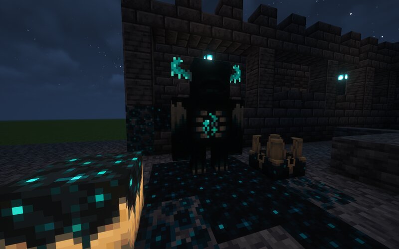 Sculk Pack - Blue Version (Acurate) Minecraft Texture Pack