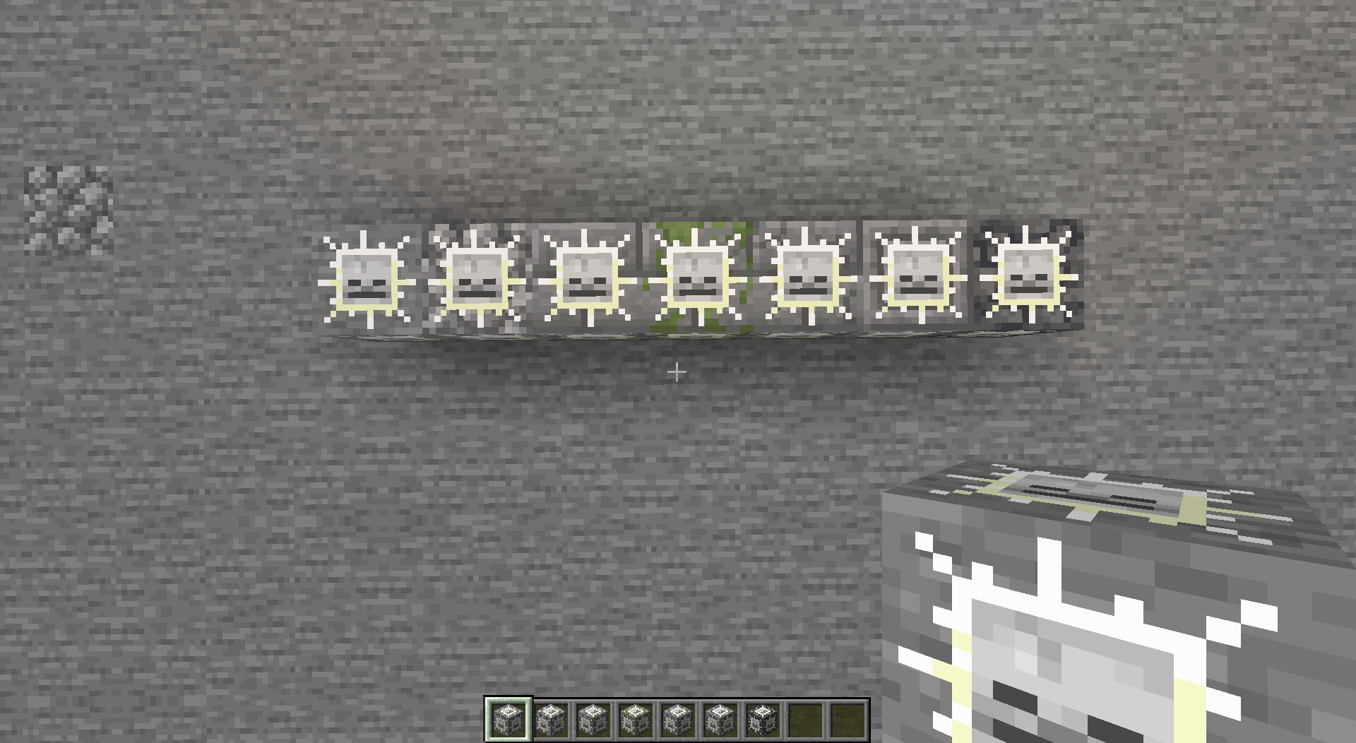 Skulls on Infested Minecraft Texture Pack