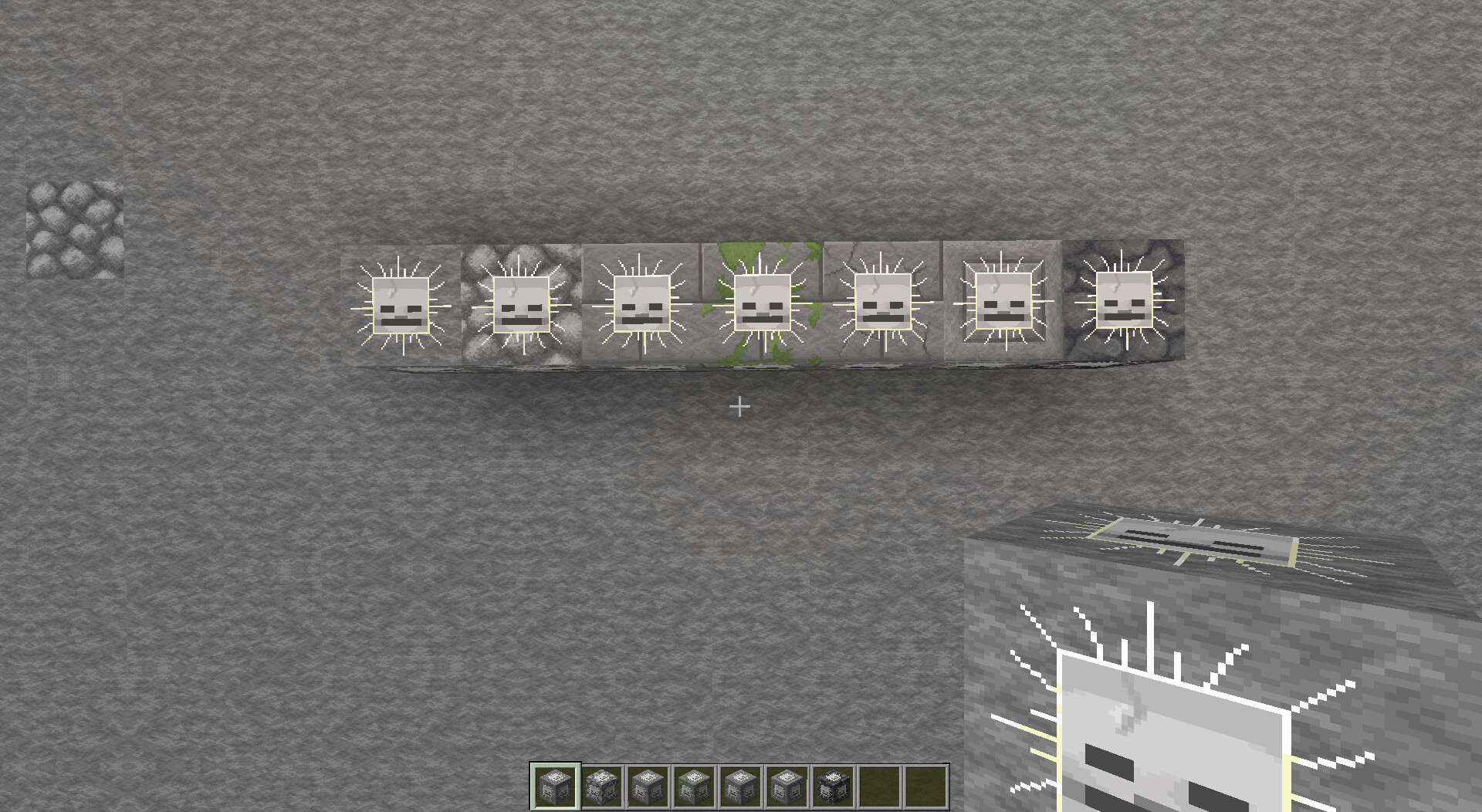 Skulls on Infested Minecraft Texture Pack