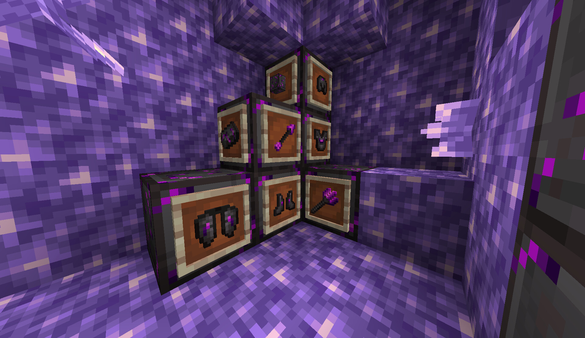 Cursed Netherite Minecraft Texture Pack