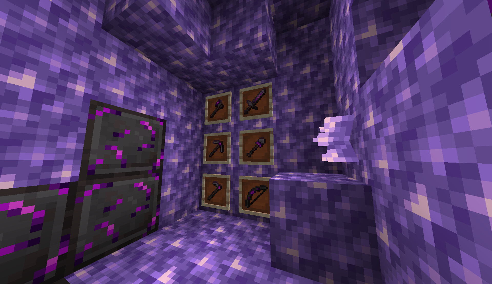 Cursed Netherite Minecraft Texture Pack