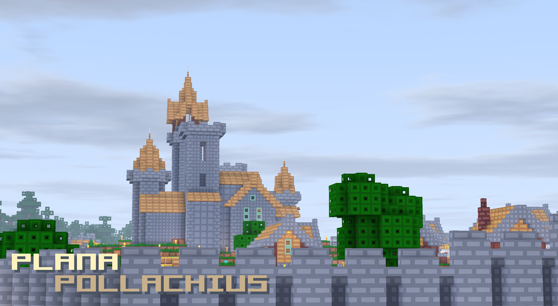 Plana Pollachius - Flat & Boxy Minecraft Texture Pack